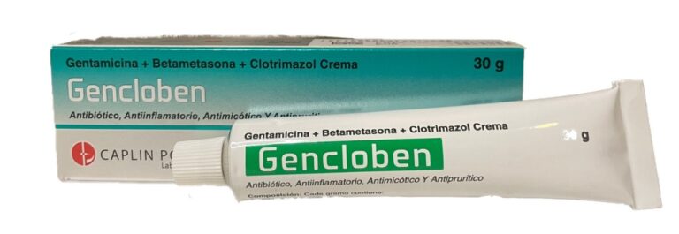 CREMA GENCLOBEN CAPLIN 30GM. TRIPLE ANTIBIOTICO GENTAMICINA ...